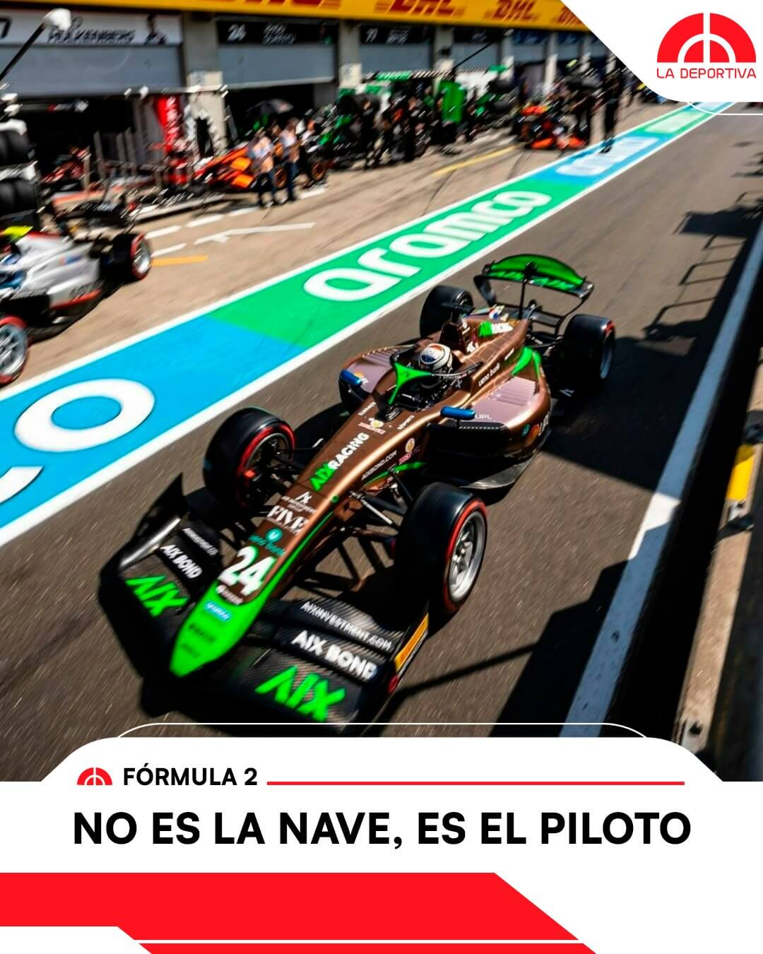 f2: Piloto Paraguayo Duerksen es el más rápido para AIX Racing ...